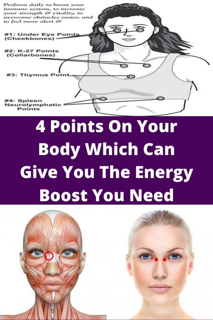 4 Points On Your Body Which Can Give You The Energy Boost You Need ...