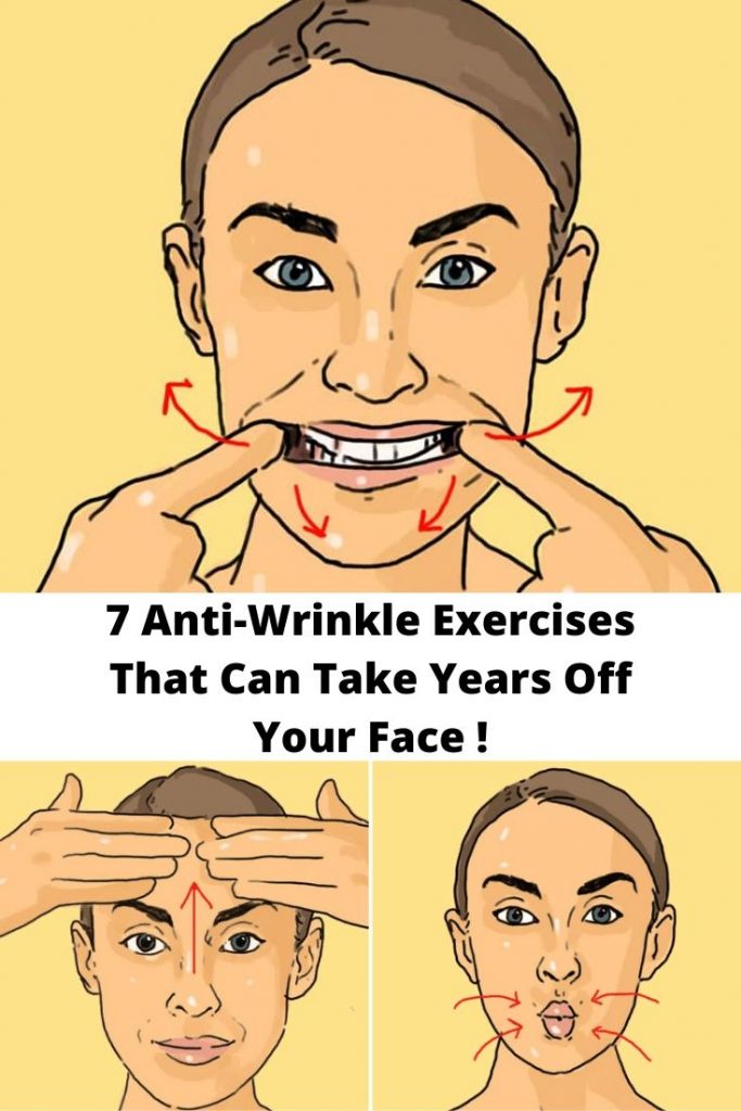 7 Anti-Wrinkle Exercises That Can Take Years Off Your Face ! – Yoga4daily
